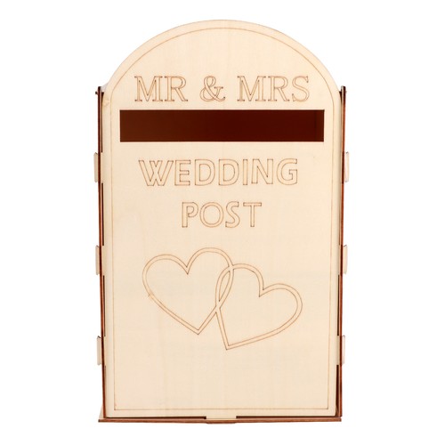 Wedding Card Post Box Evening Party Receiving Mailbox Reception Postbox ...
