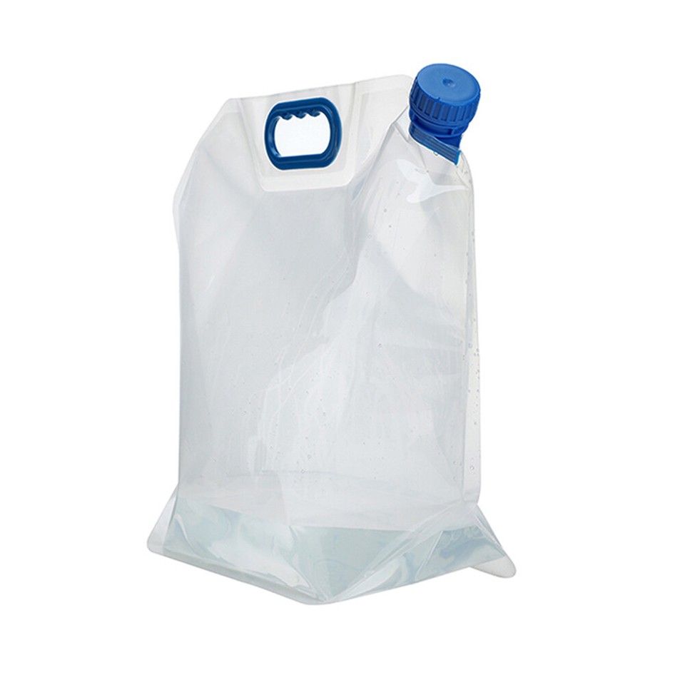 15 L Collapsible Water Bottle Canteen Drinking Water Bag with Handle ...
