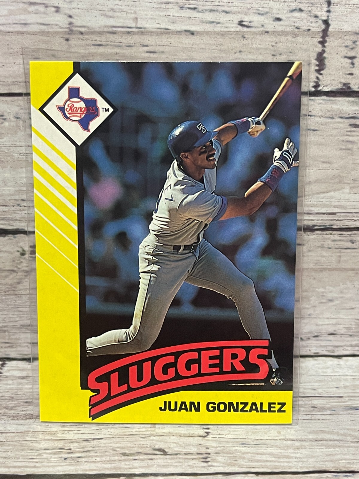 1993 Kenner SLU Sluggers Starting Lineup Trading Card - Juan Gonzalez ...