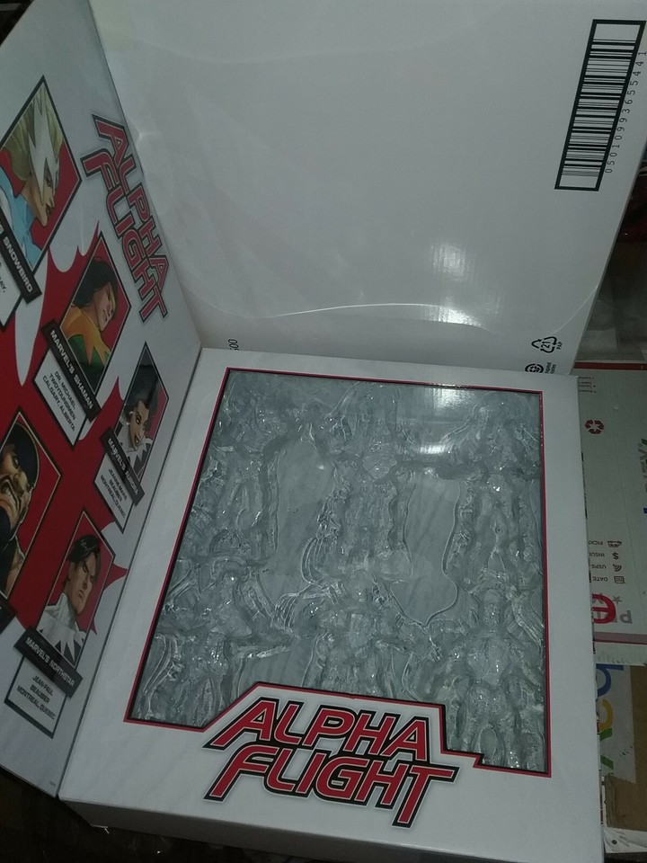 2019 Marvel Legends Alpha Flight BOX and INSERT ONLY EX | eBay