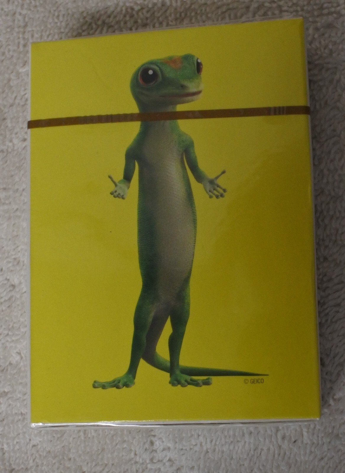 Geico GECKO Advertising Deck of Playing Cards Sealed NEW | eBay