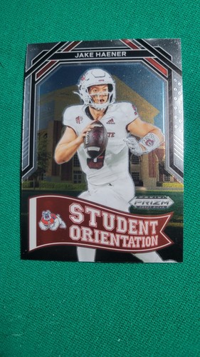 2023 Panini Prizm Draft Picks #SO-7 Jake Haener Student Orientation | eBay