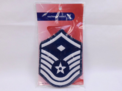 New US Air Force USAF First Sergeant 1SG E7 Rank Insignia Patch Blues ...