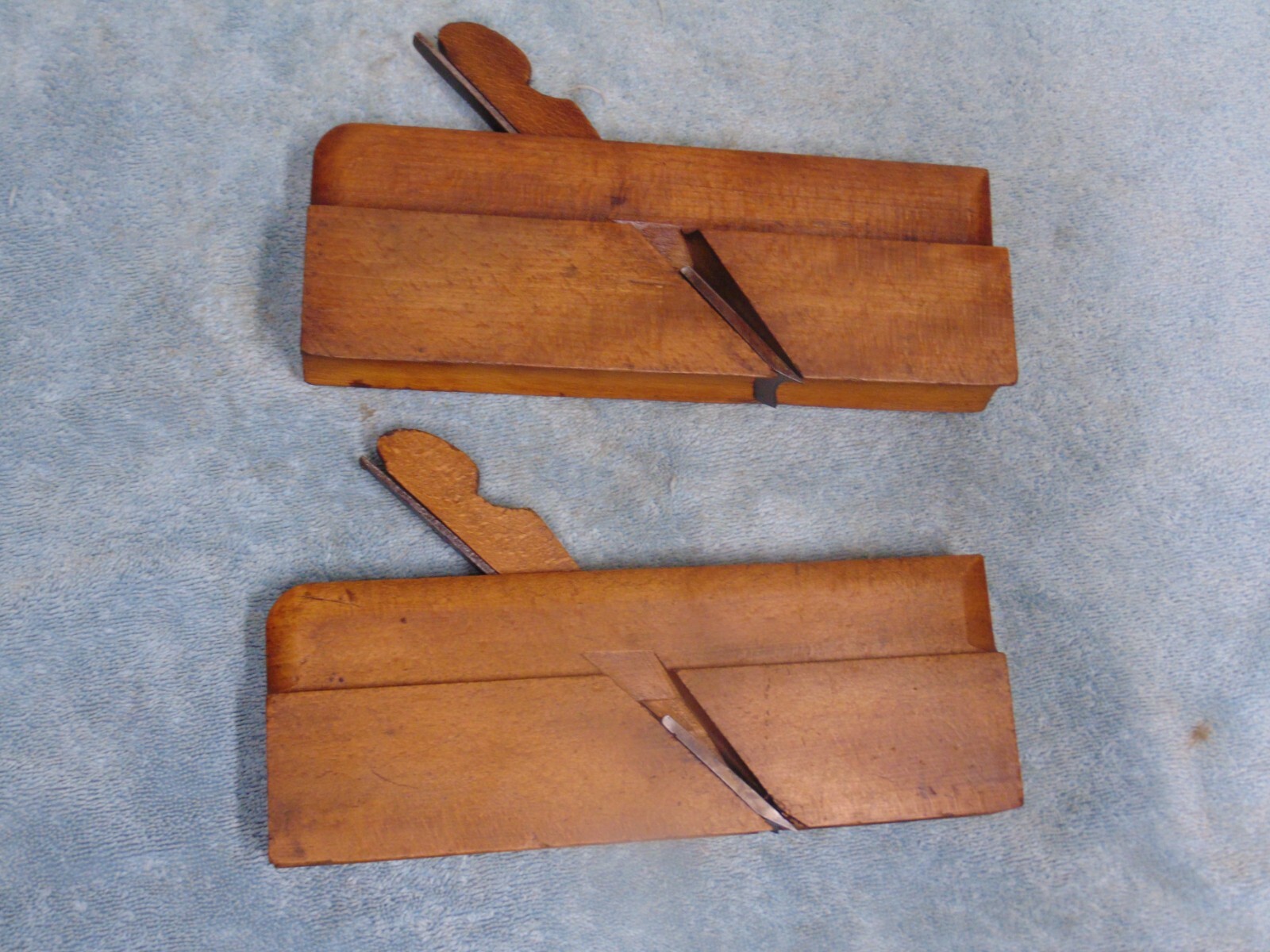 Lot of 2 Antique Sandusky Tool Co. Wooden Bead Molding Planes 7/8" and ...