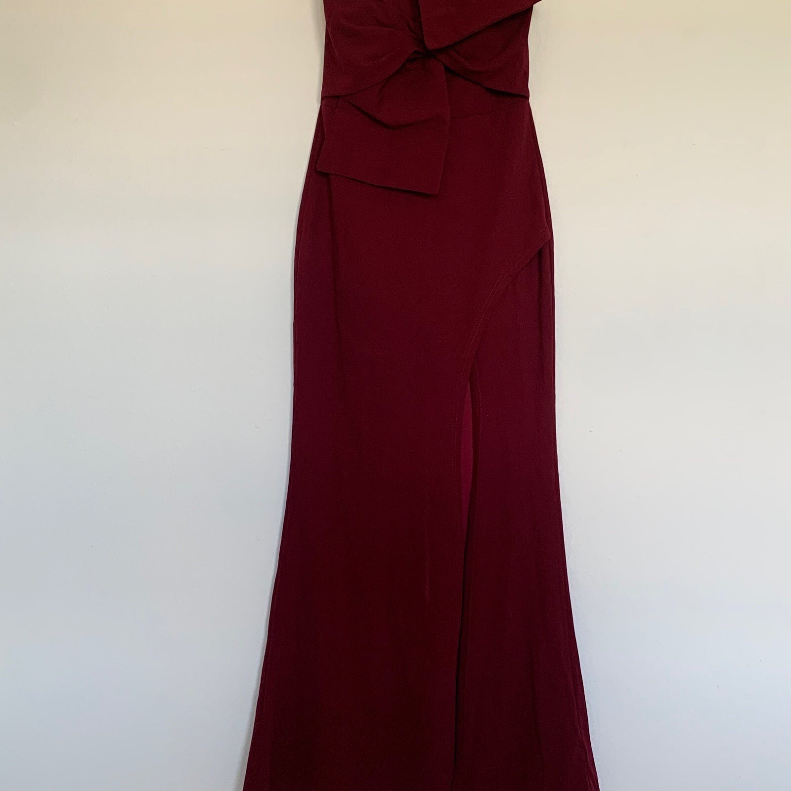 [FASHIONOVA] Ruby Red Long Womens Wedding Dress, -Siz… - Gem