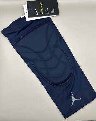 Nike Jordan Hyperstrong Navy Padded Shin Sleeve 746880-419 Men’s L (1 ...