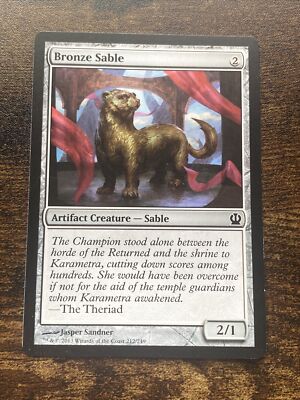 Bronze Sable 212/249 Theros MTG Magic The Gathering L1625* | eBay
