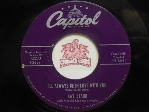 Kay Starr – Changing Partners / I’ll Always Be In Love With You, 45 RPM ...