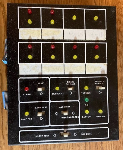 Mirtone 7600 FIRE ALARM CONTROL PANEL DISPLAY BOARD 25280225-2 | eBay