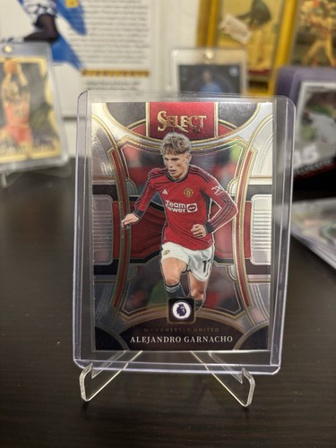 2023-24 Select Soccer EPL Alejandro Garnacho Silver Holo Prizm ...