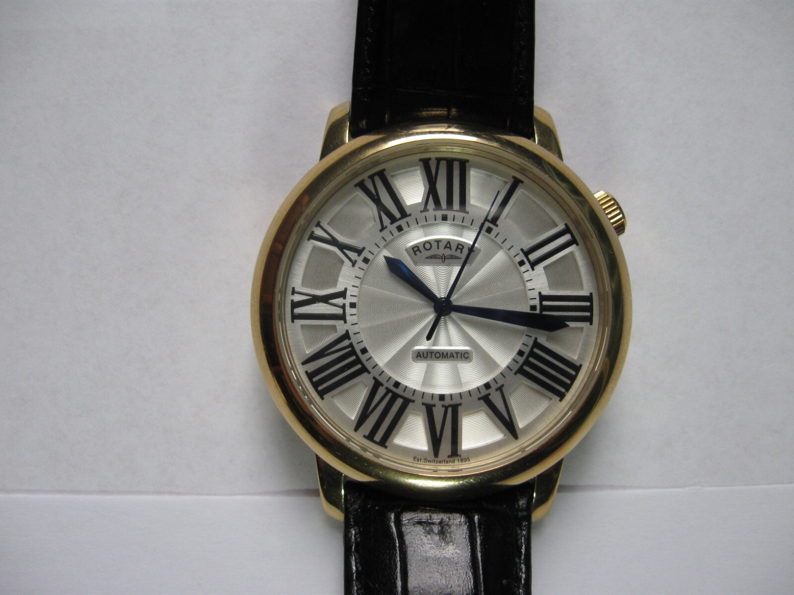 Rotary Swiss Made Automatic Watch Gold 44mm - Gem