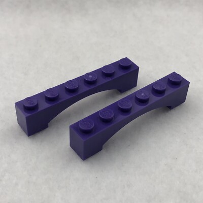 LEGO 92950 Dark Purple Arch 1 x 6 Raised Arch (x2) | eBay