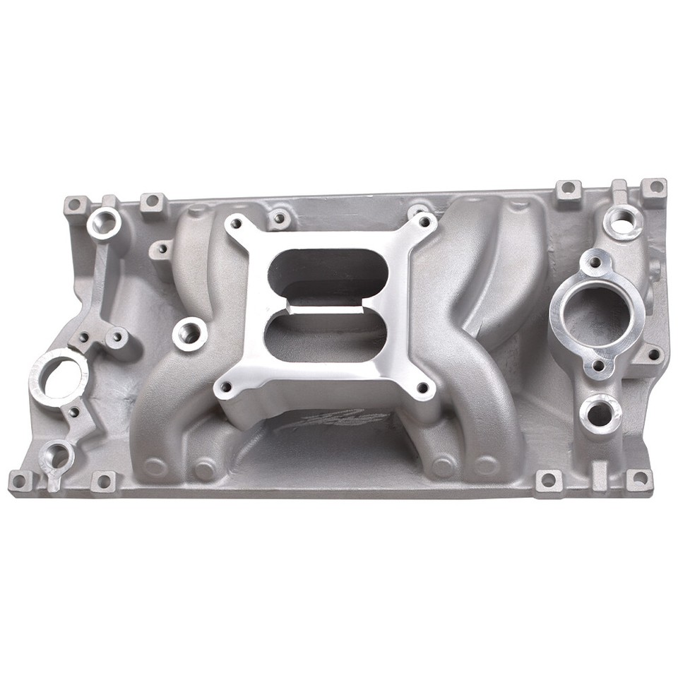 Aluminum Dual Plane Intake Manifold for SBC Small Block Chevy 305 350 ...