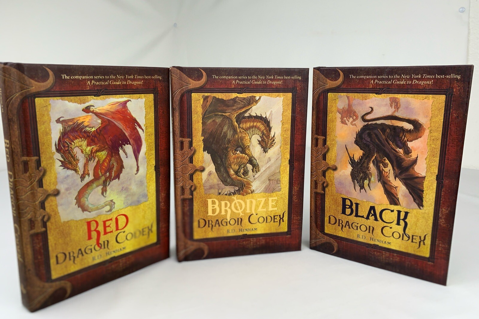 3 - Dragon Codex Black, Bronze, Red by Henham, R.D. (Hardcover ...