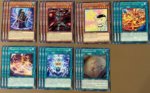 Yugioh: Magistus Deck Set w/ Aiwass/ Ninaruru/ Vahram/ Crowley ...