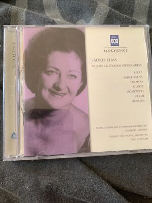 Lauris Elms - French & Italian Opera Arias CD(b64/1) Free Postage ...