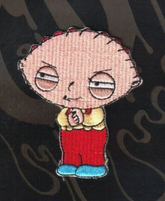 The Family Guy Stewie Standing Figure Embroidered Patch, NEW UNUSED | eBay