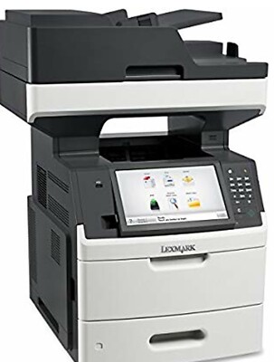 Lexmark MX711de Monochrome Laser Printer Fax, Copy,scan, w/second Paper ...