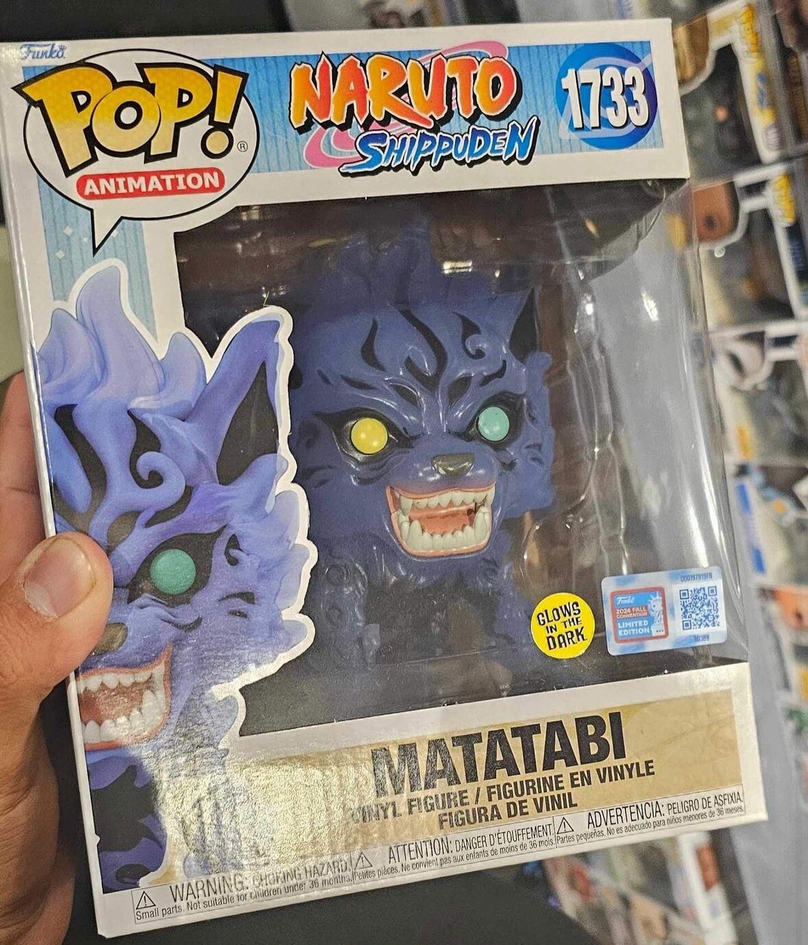 Funko Pop Matatabi GITD 6” 2024 NYCC SHARED Exclusive Naruto | eBay