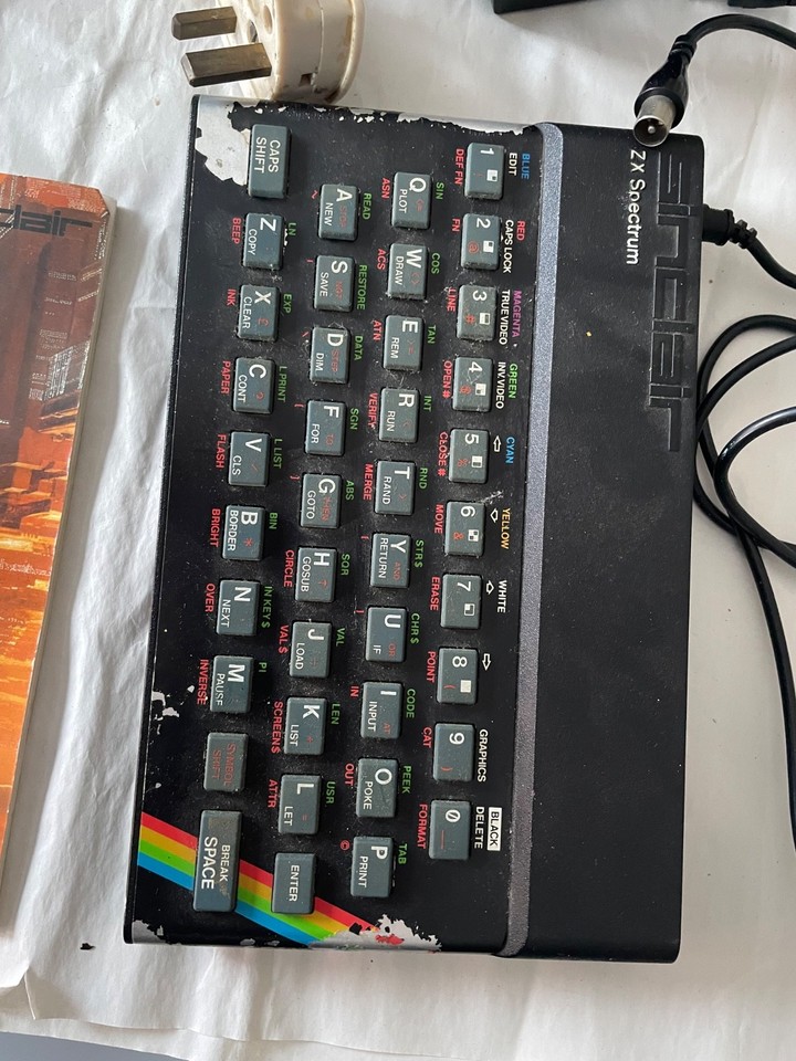 Sinclair ZX Spectrum 48k and 18 game bundle - see description | eBay UK