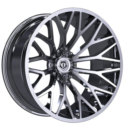 24x12" TIS Wheels 566C Chrome Off-Road Rims (5 pcs) | eBay