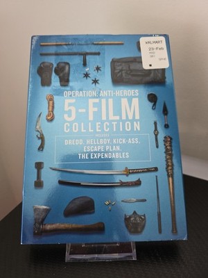 5-Film Collection Dredd Hellboy Kick-Ass Escape Plan The Expendables ...