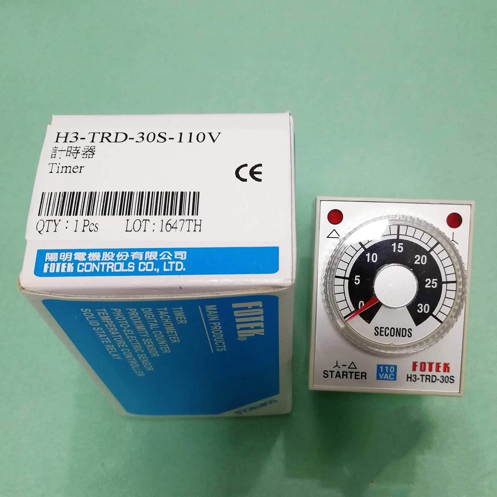 H3-TRD-30S-110V New For FOTEK Timer Free Shipping | eBay