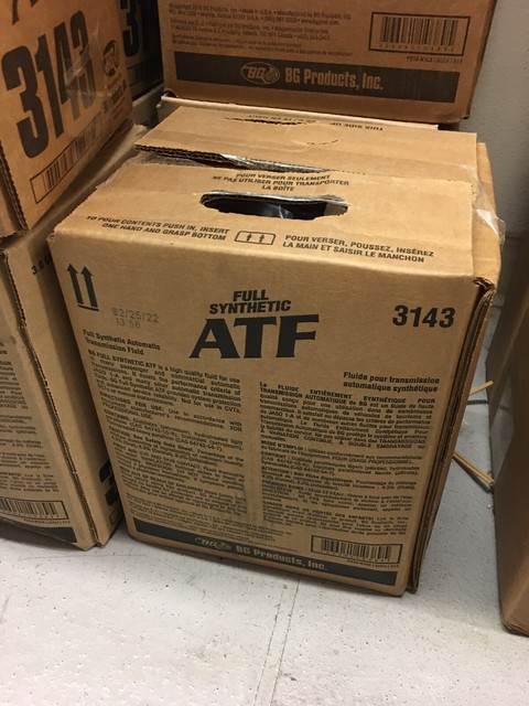 BG Products Full Synthetic ATF Automatic Transmission Fluid 3 Gallon ...