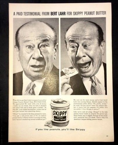 Life Magazine Ad SKIPPY CREAMY PEANUT BUTTER 1960 Ad | eBay