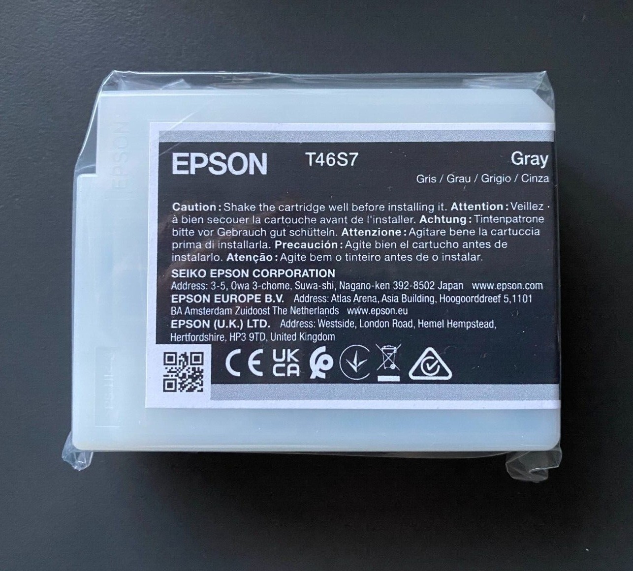Genuine Epson Ink - SURECOLOR SC-P700 P706 - CHOOSE A COLOUR (INC VAT ...