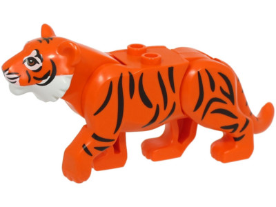 NEW LEGO TIGER from jungle explorer truck 60426 big cat animal mammal ...