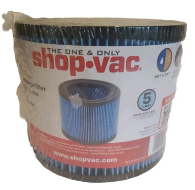 Shop-Vac 9039733 Vacuum Filter,Paper,Reusable | eBay