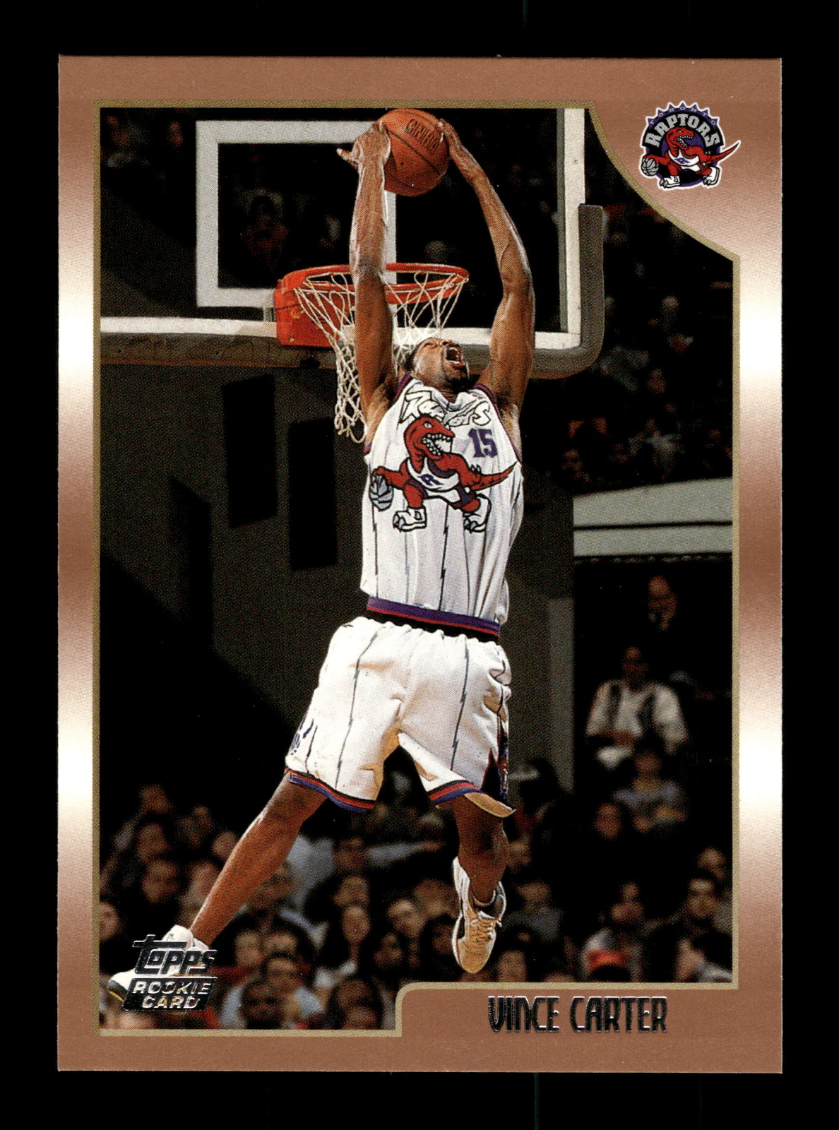 1998-99 Topps Basketball #199 Vince Carter Rookie Card RC Toronto ...