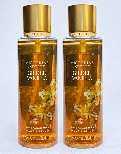 2 Victoria's Secret GILDED VANILLA Fragrance Mist Body Spray Perfume 8.4 oz | eBay