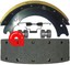 1443 Brake Shoe Box Kit For Eaton Front Steer Axle 23K Lining 2 shoes+1 ...