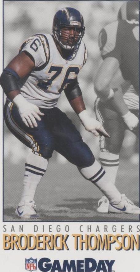 1992 GameDay - Broderick Thompson #6 for sale online | eBay