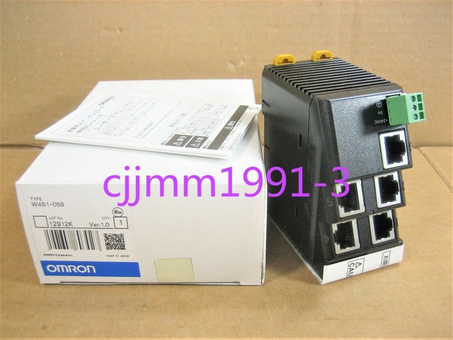 Omron 5 Port Switching Hub 24vdc W4s1-05b for sale online | eBay