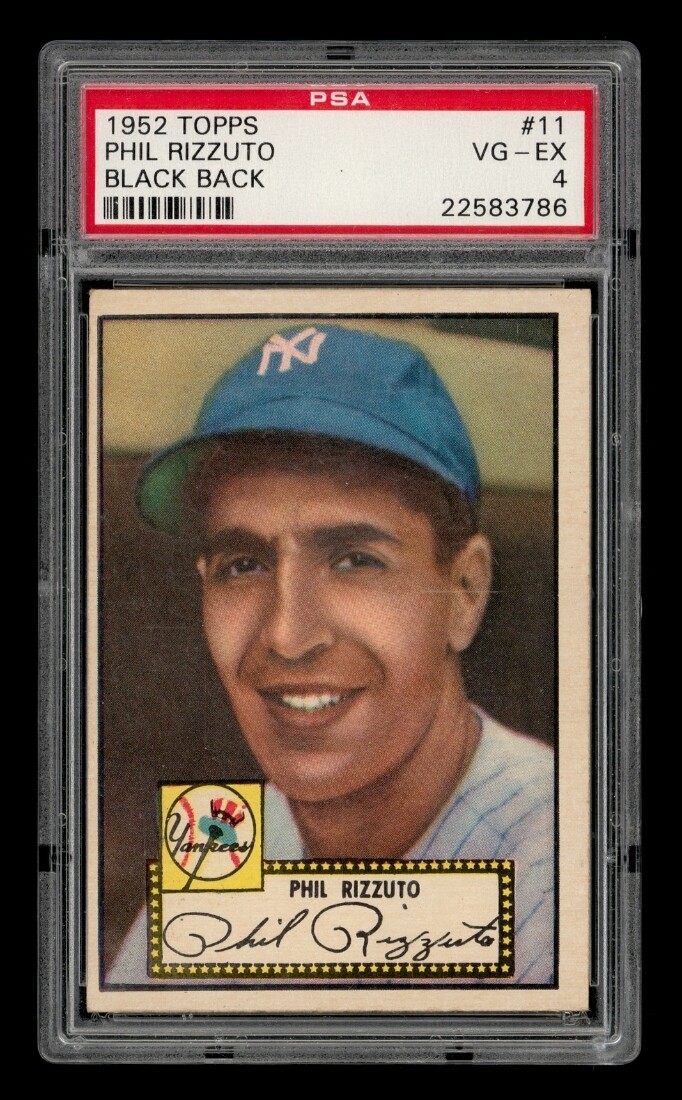 1952 Topps PSA Graded Cards