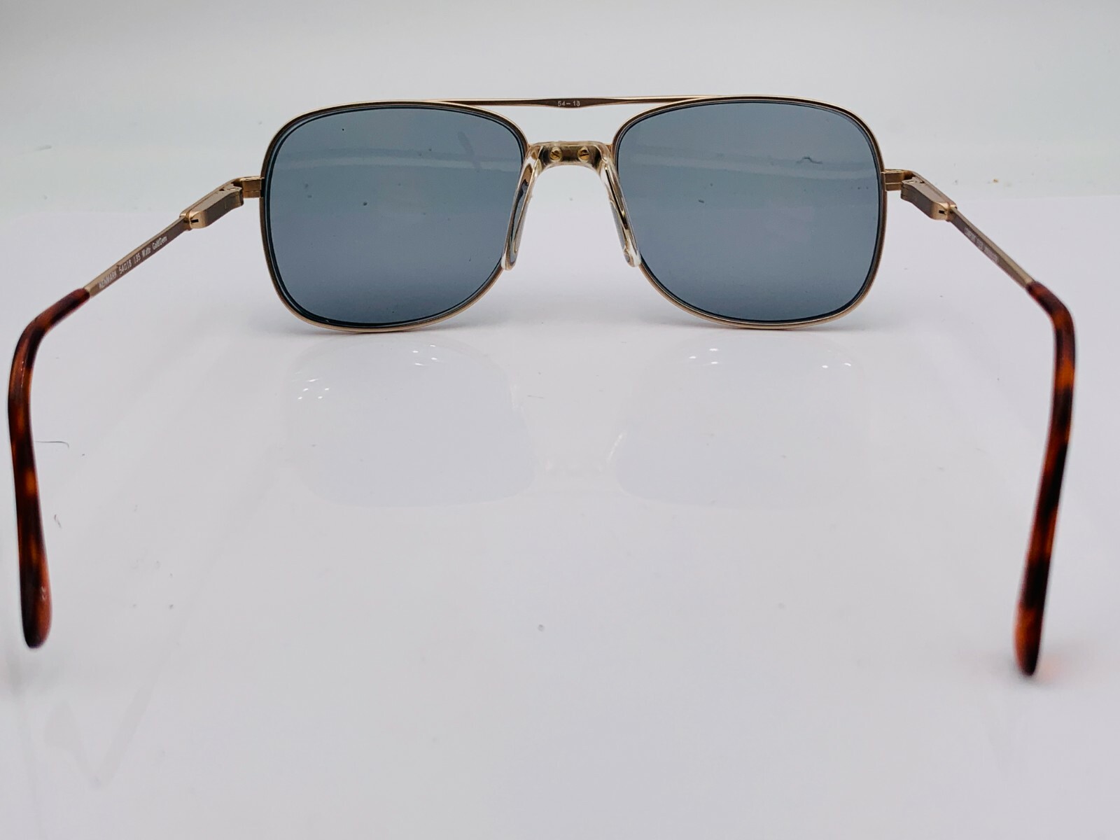 Vintage Kenmark comfort Tortoise Gold Metal Pilot Sun… - Gem