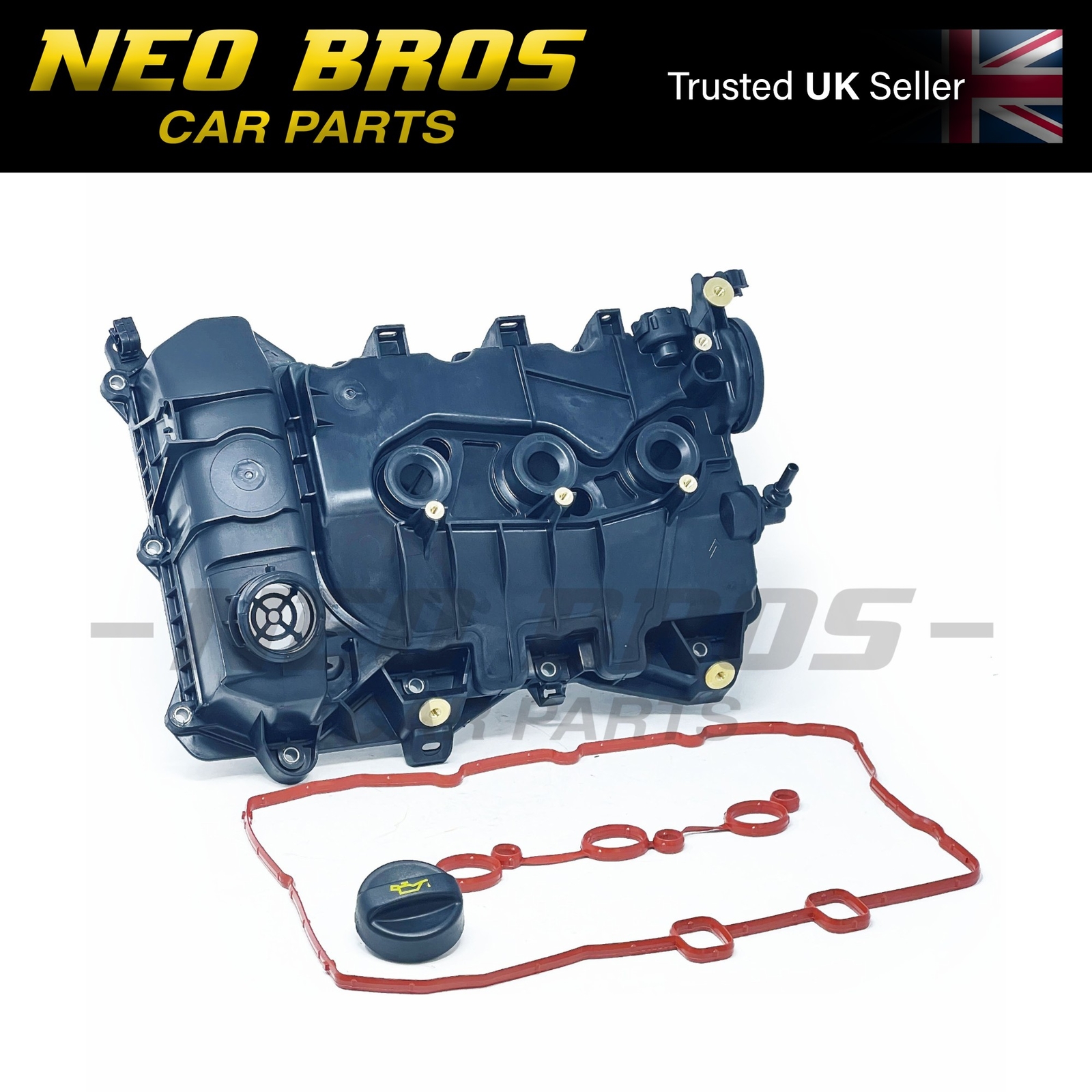 OE Engine Valve Rocker Cover & Gasket Citroen DS Peugeot Vauxhall 1.2 ...