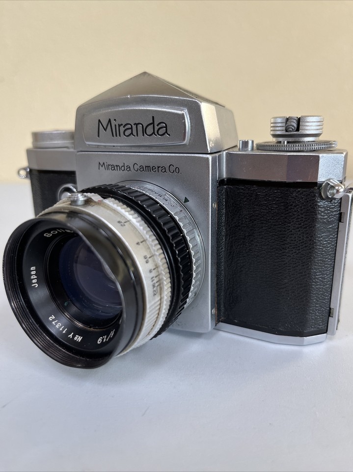 Rare MIRANDA “A” CAMERA W/Soligor Miranda 50mm Lens TESTED&WORKING | eBay