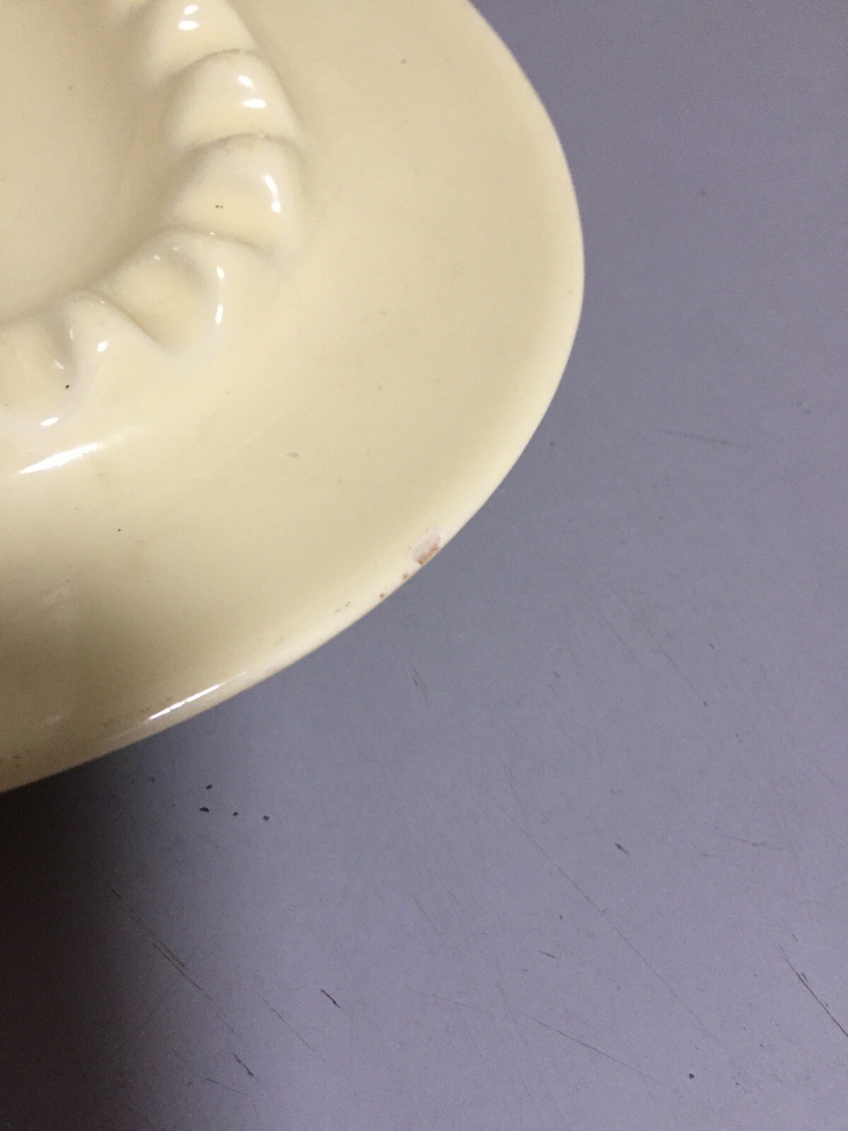 GENUINE FOWLER WARE VINTAGE LRG ASHTRAY “PRIMROSE” High Density ...