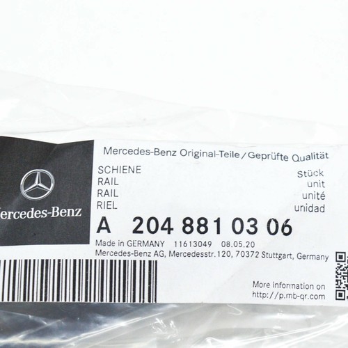 NEW MERCEDES-BENZ GLK X204 FRONT BUMPER LEFT RAIL A2048810306 OEM NO🇺🇸 ...