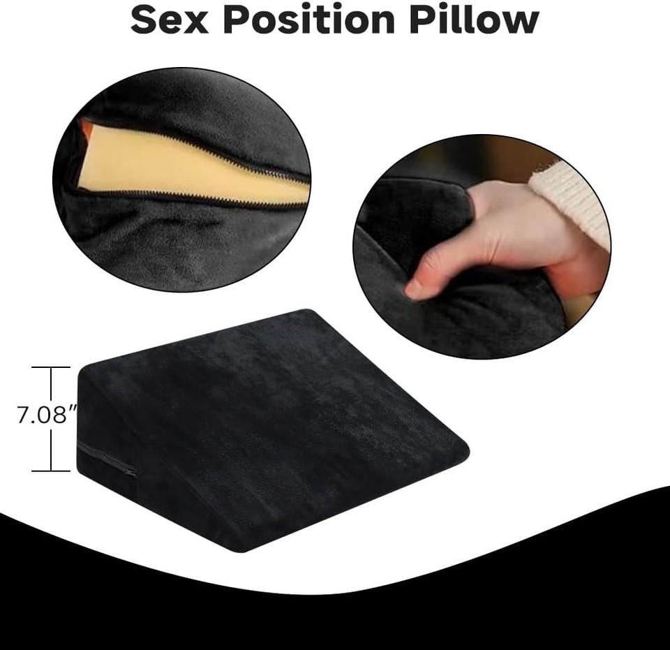 Intimacy Positioning Pillow Soft Foam Support Cushion for Couples ...