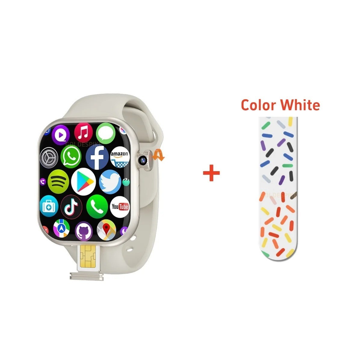 VP29 Smartwatch 5G Android 64GB Storage 4G/5G LTE Sim Card GPS WIFI 2. ...