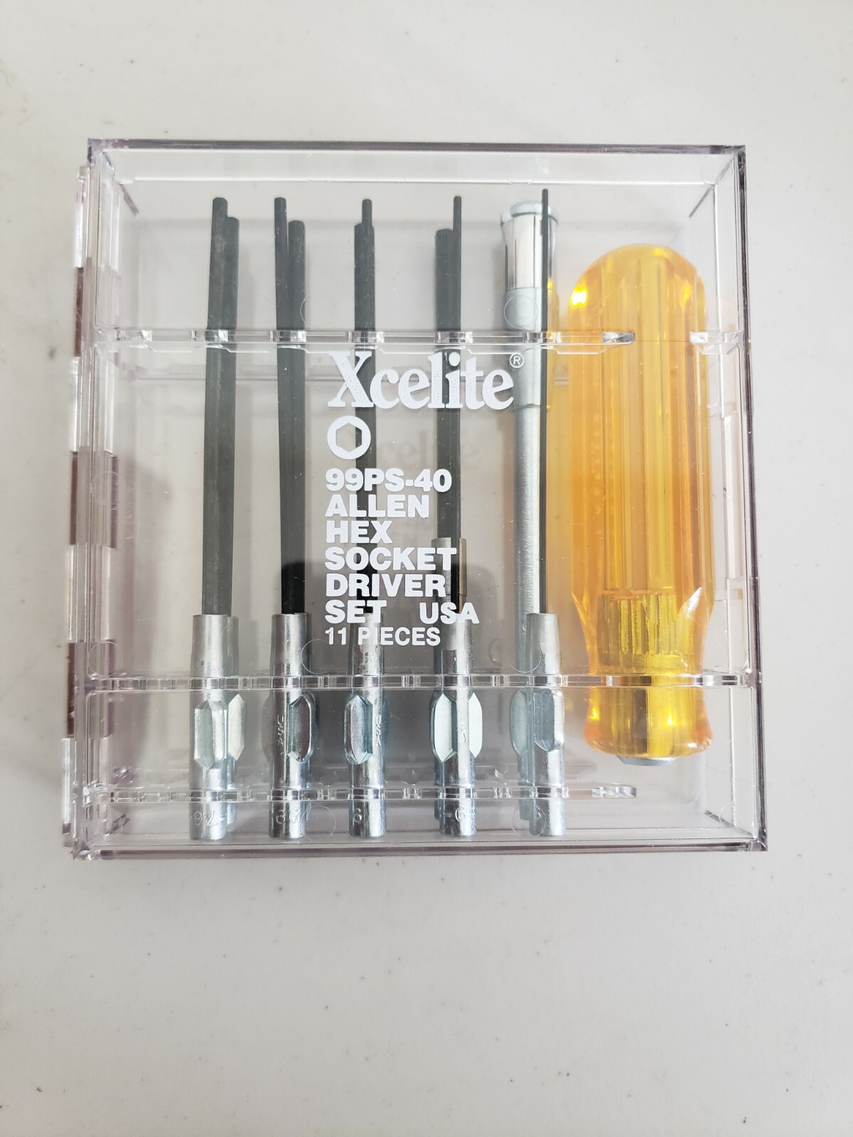 Xcelite 99PS40 11-Piece Allen Hex Socket Driver Set W/ Canvas Case | eBay