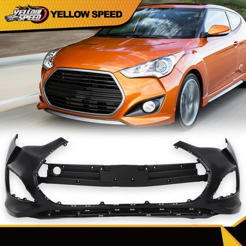 Bumper Cover Fascia Fit For 2013-2017 Hyundai Veloster Front 1.6 Turbo ...