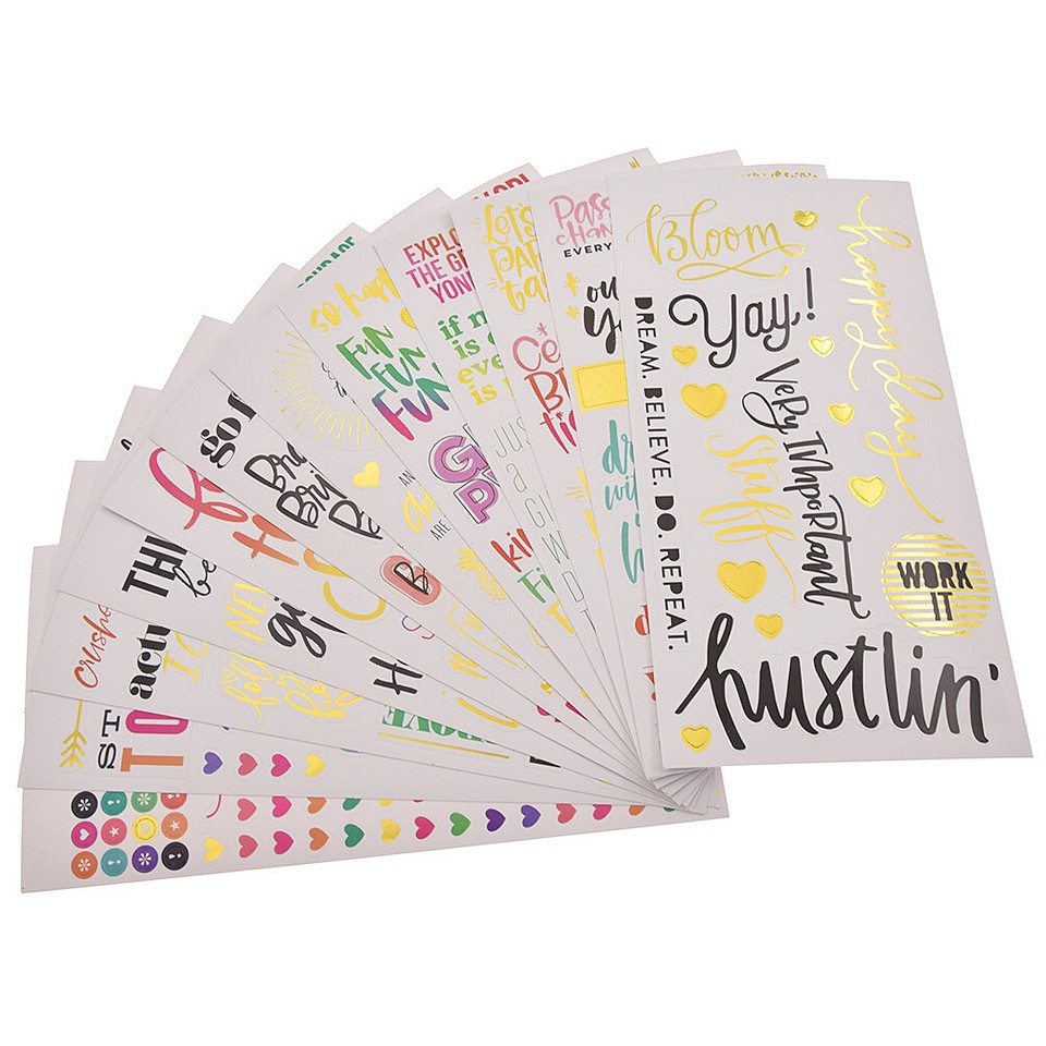 Love Stickers Scrapbooking DIY Crafts Card Journaling Project Label ...