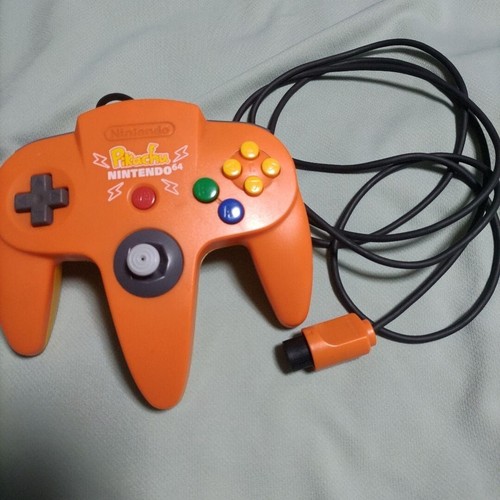 Nintendo 64 N64 Controller Pokemon Pikachu Orange & Yellow ...