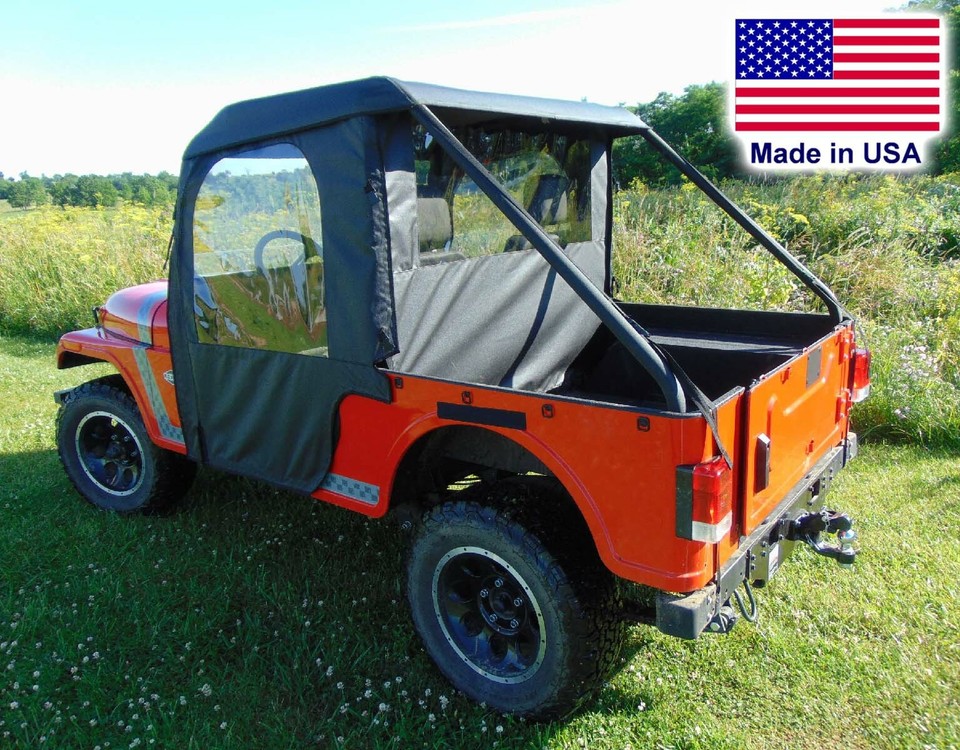 Mahindra Roxor FULL ENCLOSURE - SOLID HARD WINDSHIELD, Roof, Doors ...